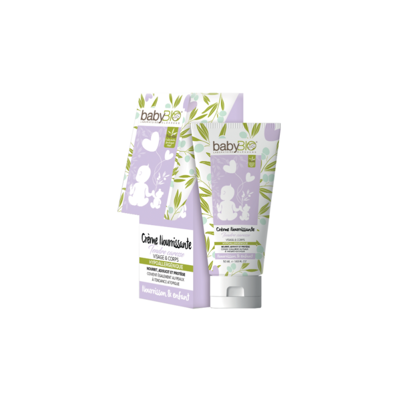 CREME NOURRISSANTE VISAGE ET CORPS BABY BIO 50 ML